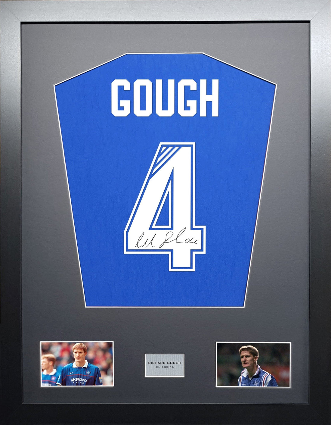 Richard Gough Rangers signed Shirt Frame – The Frame Lab