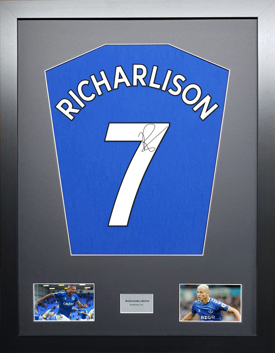 Richarlison Everton signed Shirt Frame – The Frame Lab