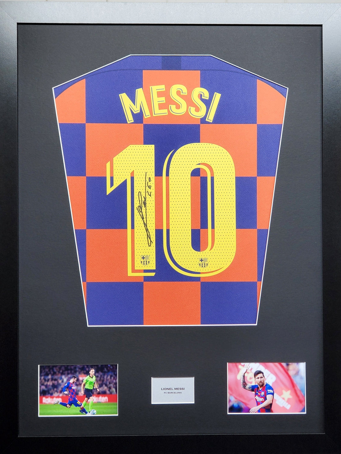 Lionel Messi Barcelona 2020 signed Shirt Frame – The Frame Lab